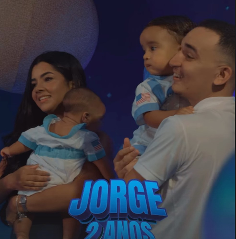 Ary Mirelle e João Gomes escolhem decoração espacial para festa de 2 ...