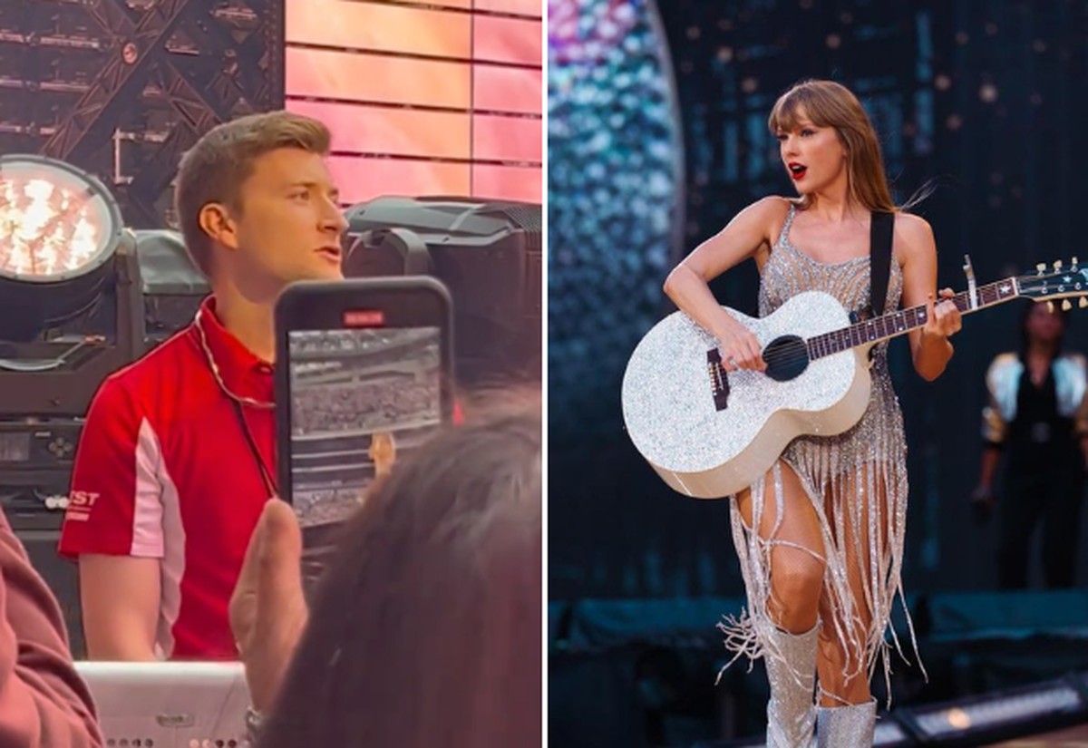 Segurança que viralizou em show de Taylor Swift explicou porque foi ...