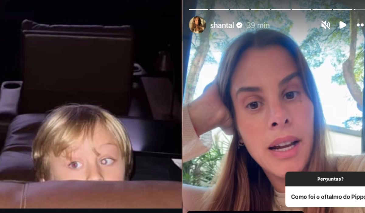Shantal fala sobre suspeita de retinoblastoma no filho mais velho ...