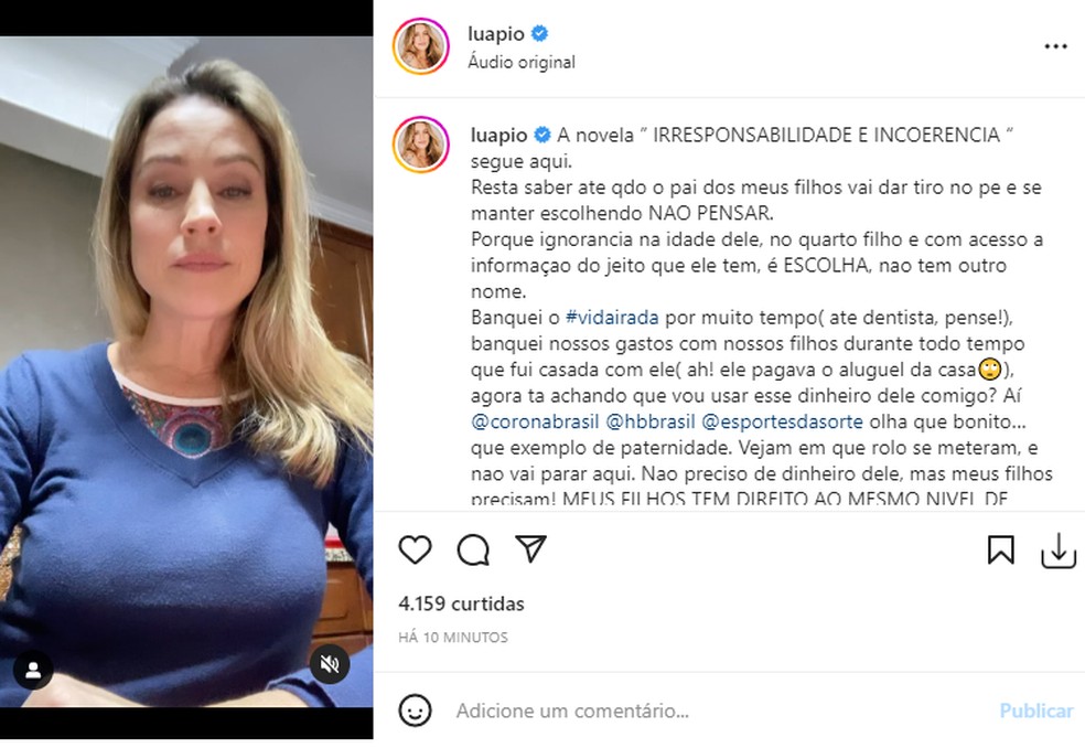 Luana Piovani abre novo desabafo sobre relação com Pedro Scooby ...