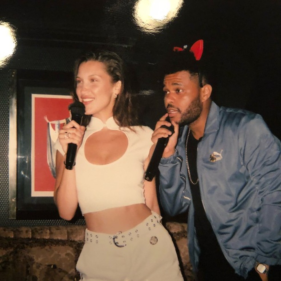 The Weeknd se derrete por Bella Hadid em aniversário: 'Parabéns, anjo'