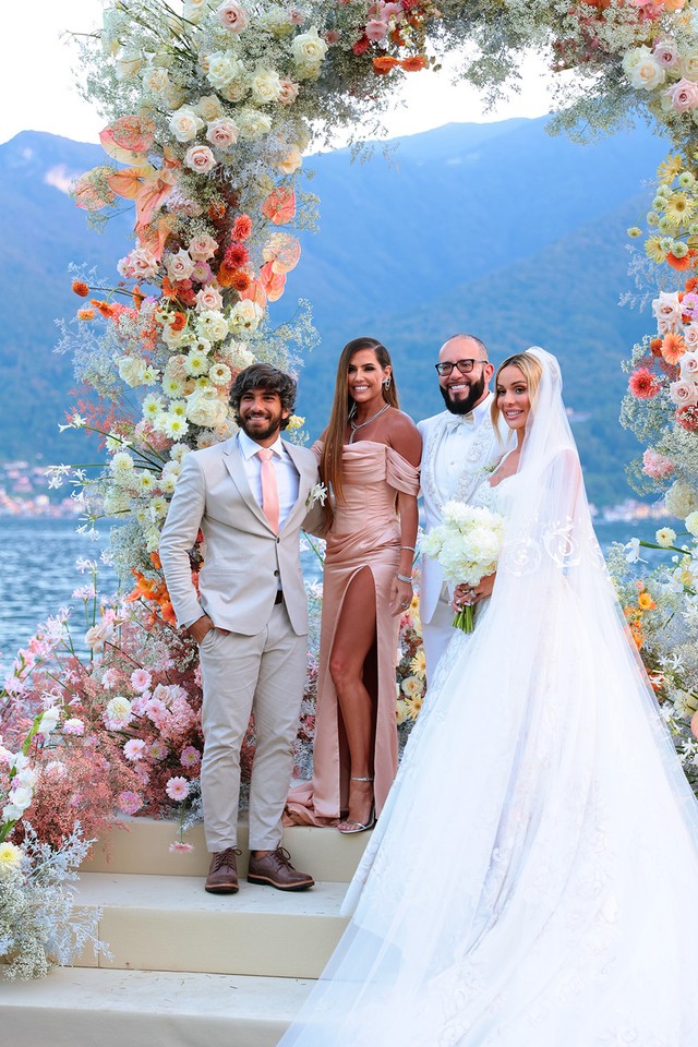 Tatiane Barbieri e Roman Shakal celebram casamento com cerimônia ...