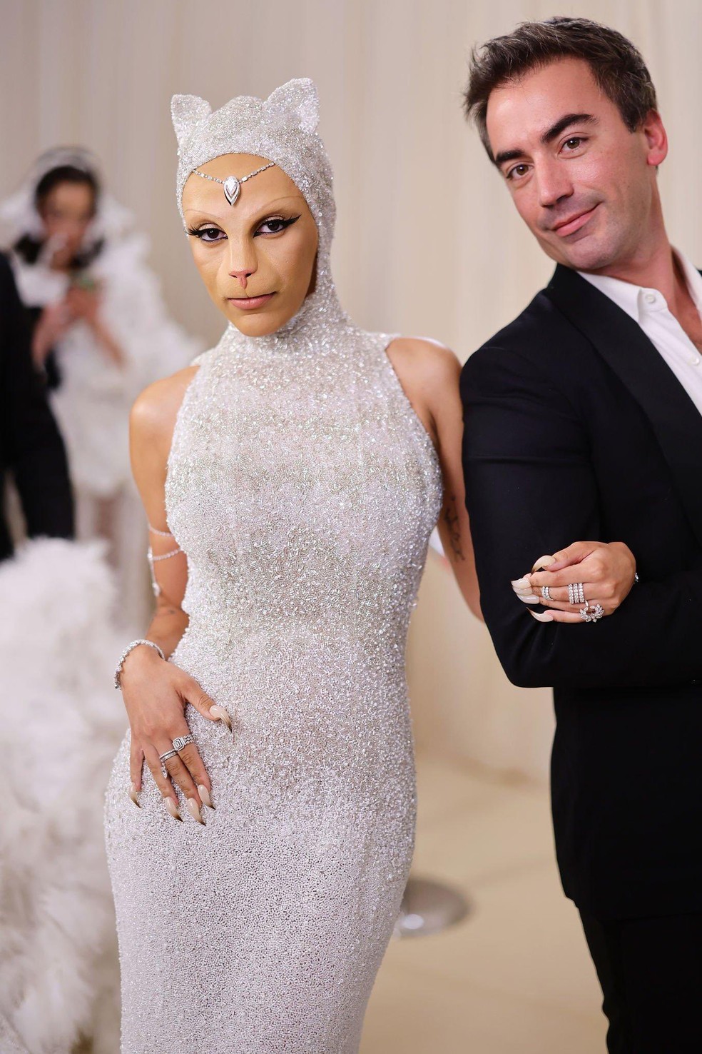 Doja Cat homenageia Choupette, gata herdeira de Karl Lagerfeld, em look ...