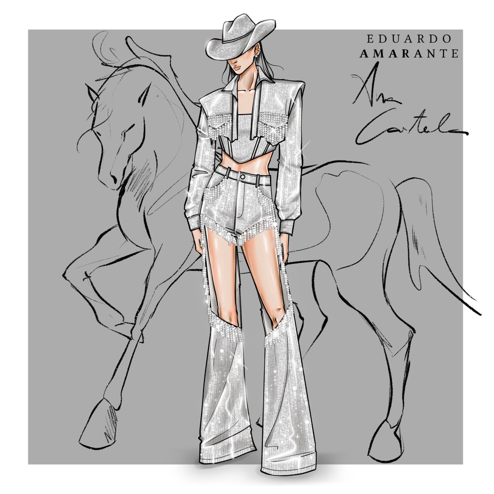 A fórmula por trás da construção do estilo de Ana Castela nos palcos