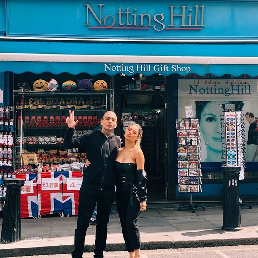 Lexa e MC Guimê posam apaixonados em Londres: 'Um lugar chamado Nothing ...