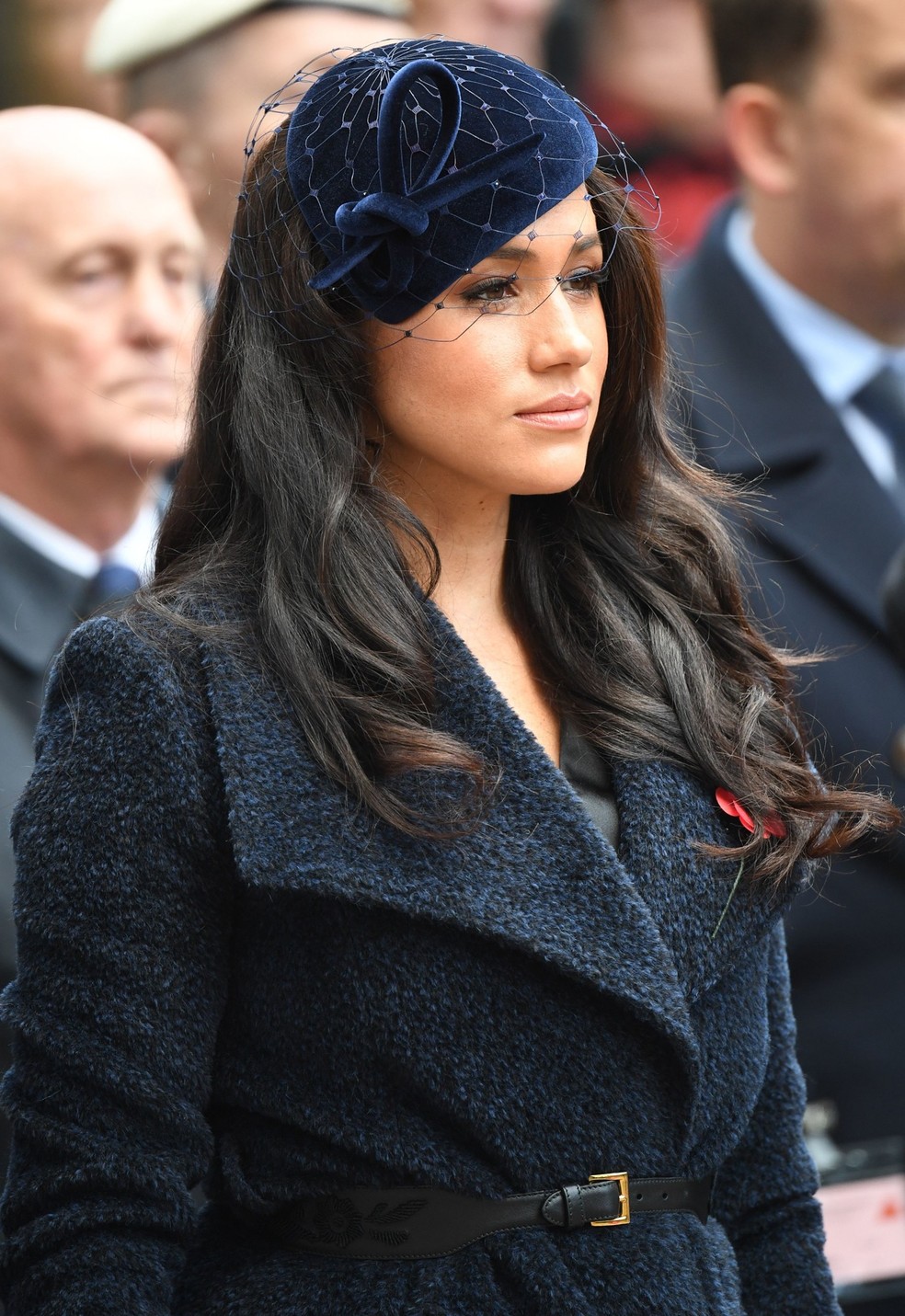 Meghan Markle faz seu début no memorial Field of Remembrance