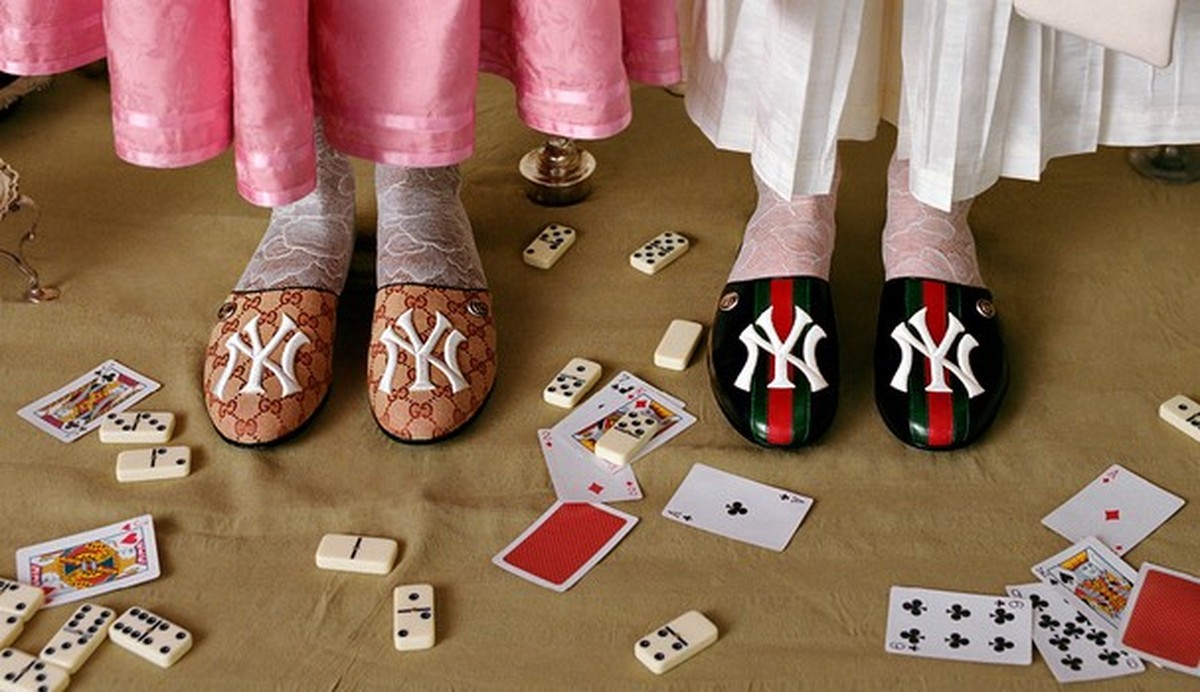 A linha da Gucci com a Major League Baseball acaba de chegar ao Brasil