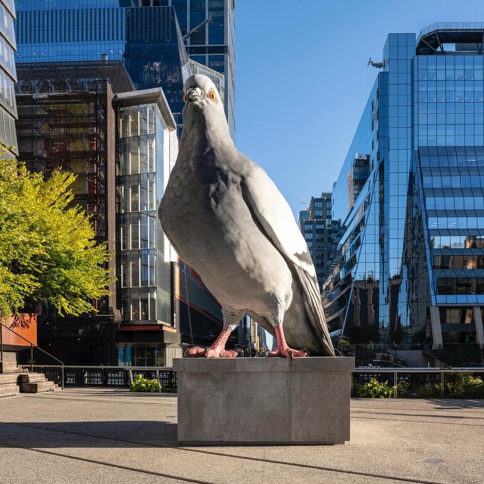 Nova York celebra o pombo com fantasia, glitter e até concurso de ...
