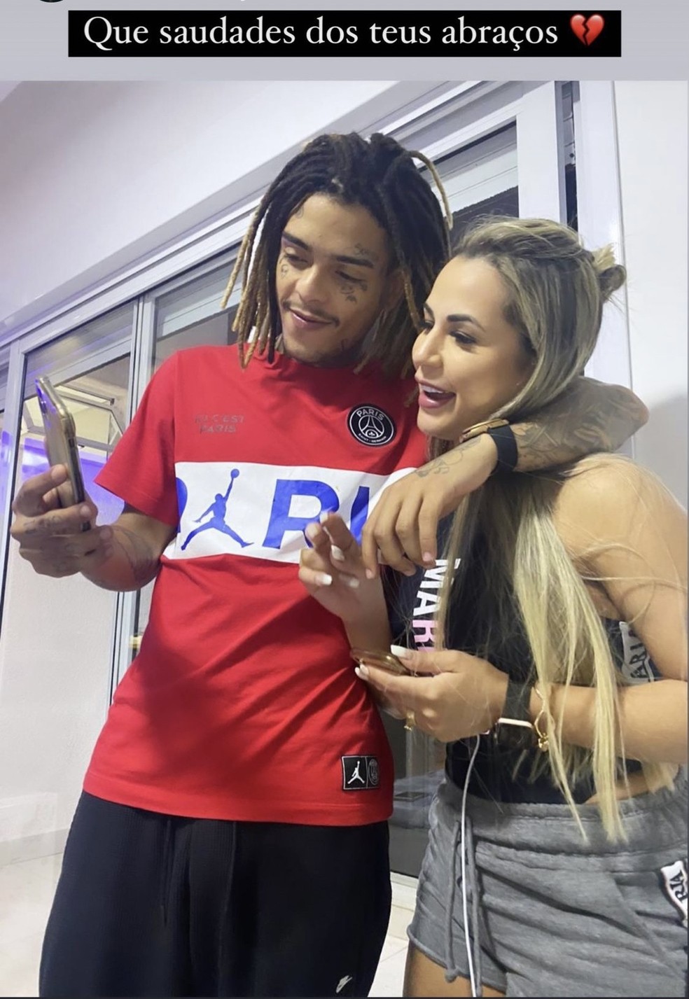 Deolane Bezerra relembra fotos com Mc Kevin e desabafa: 'Vou carregar ...