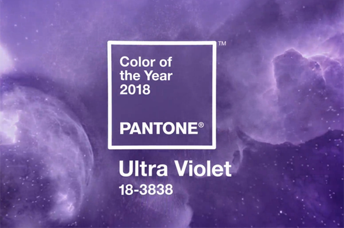 Pantone anuncia 'ultra violet' como a cor de 2018