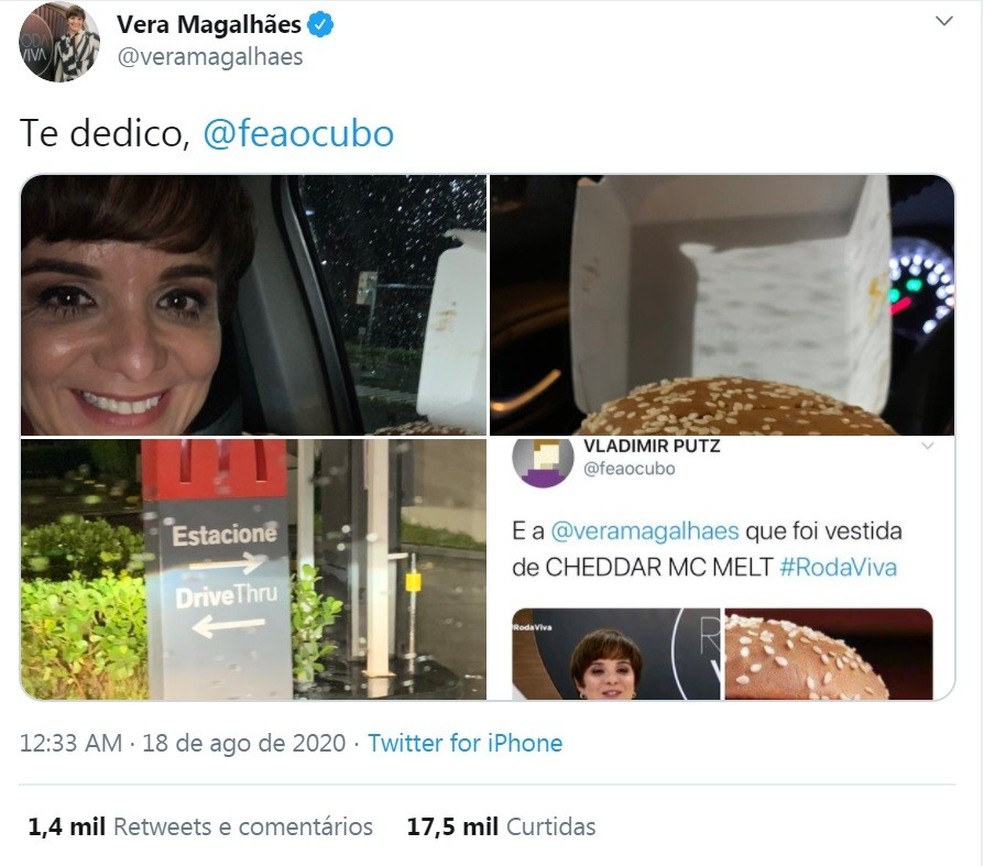 Look de Vera Magalhães vira meme nas redes sociais após entrevista com ...