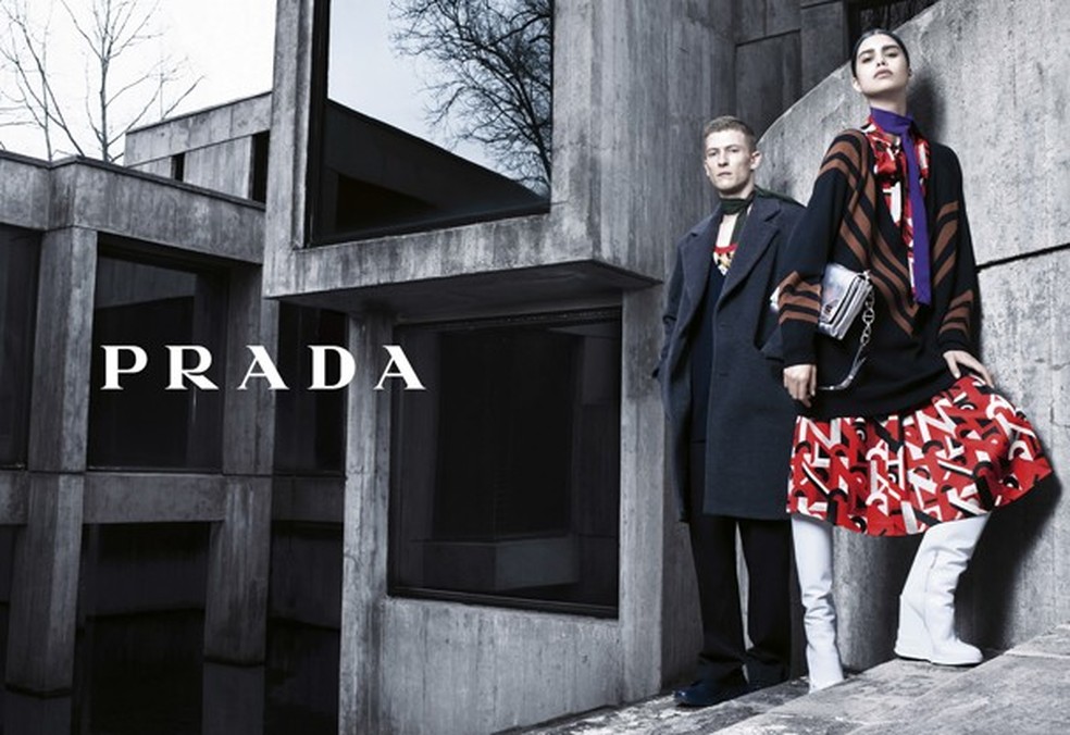 A campanha de outono/inverno da Prada pelas lentes de Steven Meisel